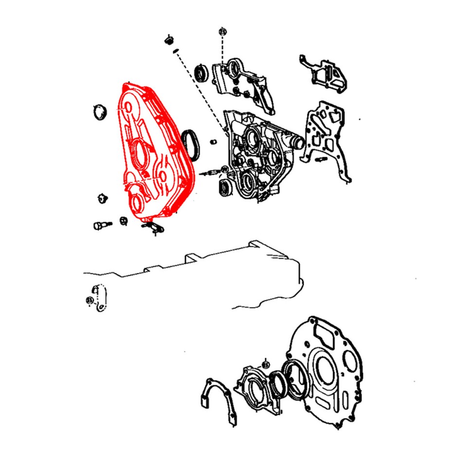 Fit Toyota Cressida Corona Mark II LX70 LX71 2L 2LT Engine Timing Gear ...