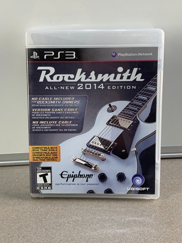 Rocksmith All-New 2014 Edition (Sony PlayStation 3, 2013) PS3 Game ...