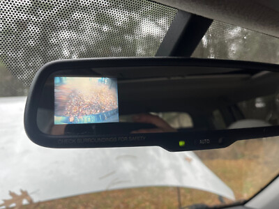 2009 Toyota Rav 4 REAR VIEW MIRROR WITH BACKUP CAMERA SCREEN ((OTHER ...