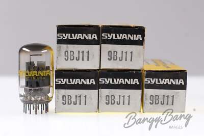 5 Vintage Sylvania 9BJ11 Dissimilar Twin Pentode Compactron HAM Radio ...