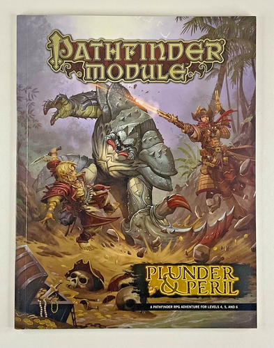 Pathfinder - Module - Plunder & Peril (w/attached map) | eBay
