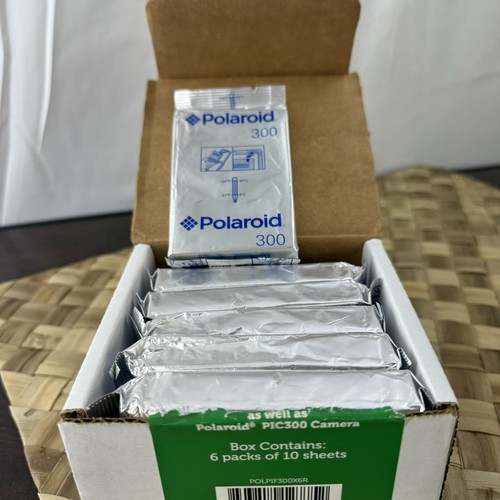 Polaroid Instant Film PIF300 [Lot of 6 Pks] 60 Total Prints PIC-300 ...