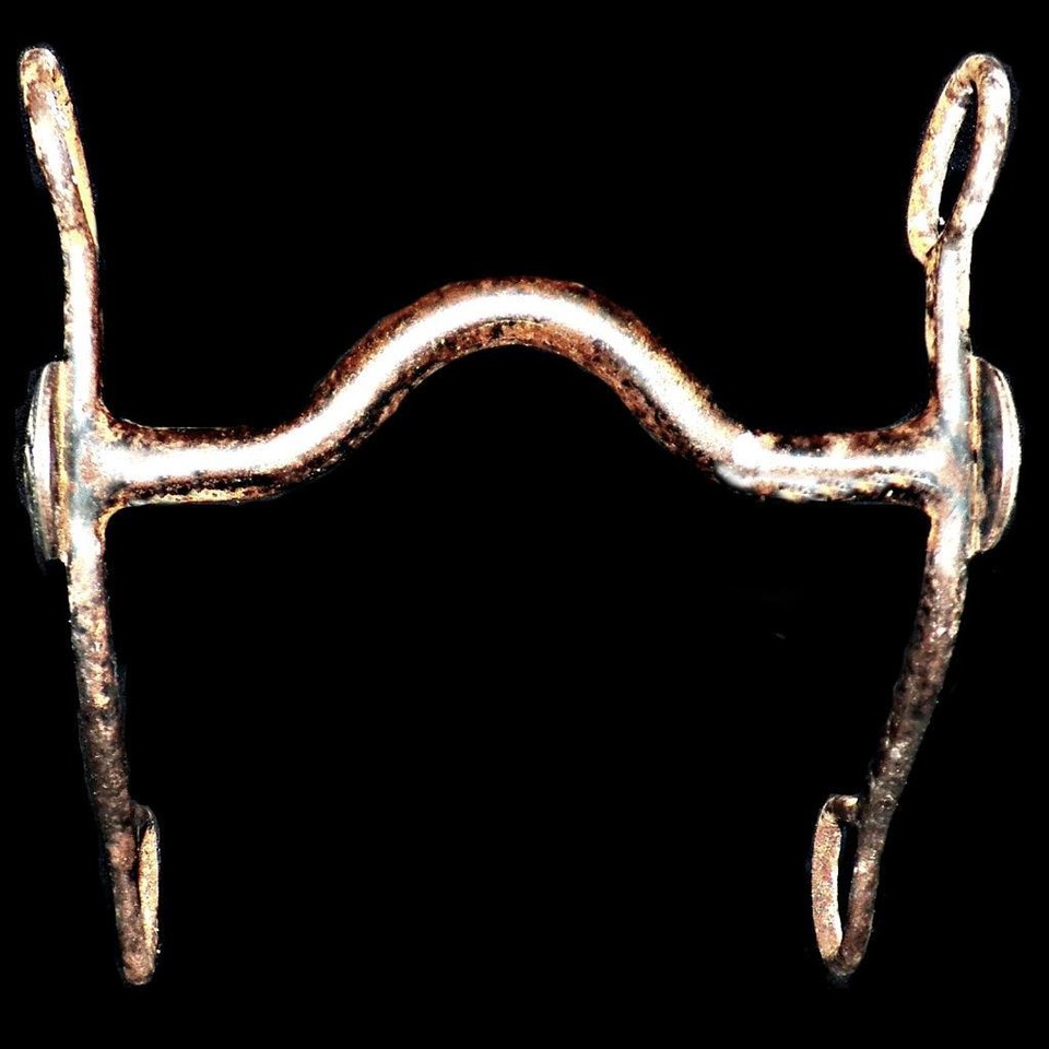 Handmade Sterling Silver Low Curb Sweet Iron Cutting Cutter Colt ...