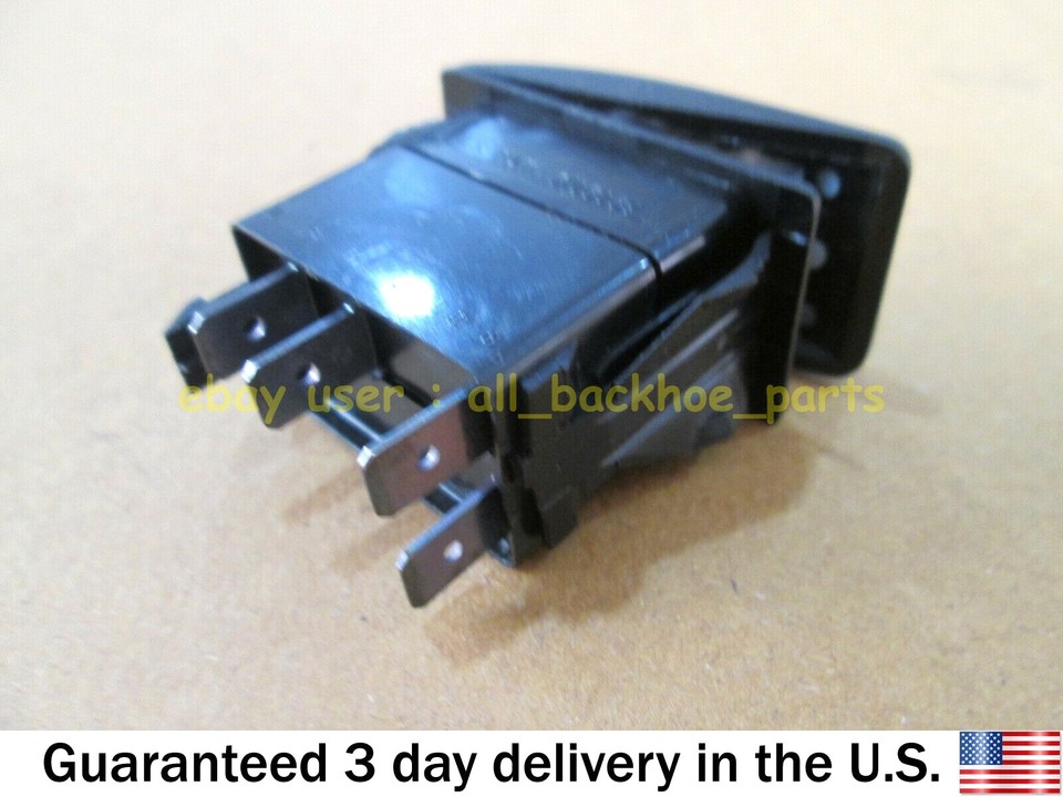 JCB BACKHOE - ROCKER SWITCH 12V, 4 PIN (PART NO. 701/60000) | eBay