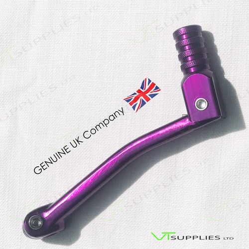 Purple Universal Motorbike Gear Shifter Aluminium Alloy Foldable Shift ...