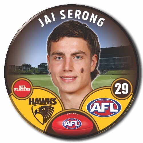 2023 AFL Hawthorn Football Club - SERONG, Jai | eBay Australia