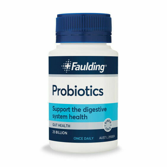 Faulding Probiotics 25 Billion Health Digestion Capsule - 150 Count for ...