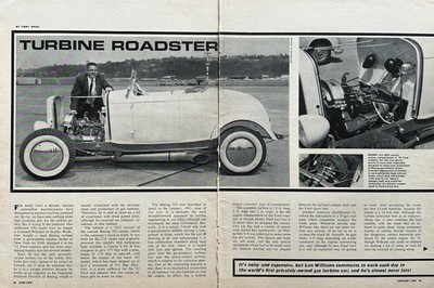 1963 Report On The Leonard Williams Turbine Powered '32 Ford Roadster ...
