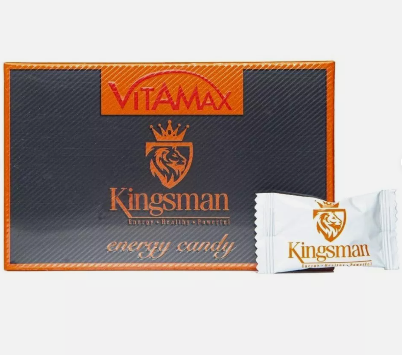 10 Boxes Kingsman Candy Supplement (12 Ct.- 4.3 grams Each ) Express ...