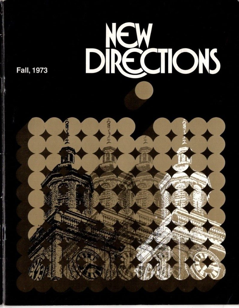 NEW DIRECTIONS magazine Fall 1973 Vol. 1 No. 1 Howard University HU ...