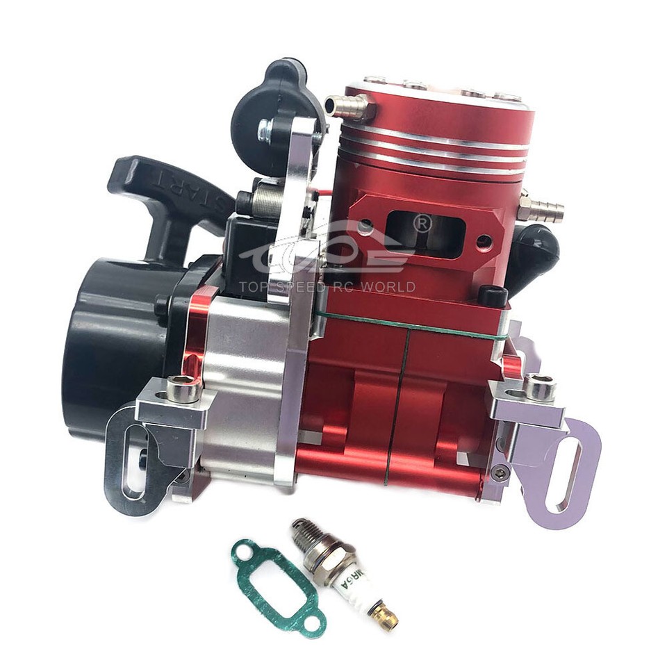 26CC 4Bolt Engine For 1/5 RCMK ZENOAH Marine Gas Engine Remote Control ...