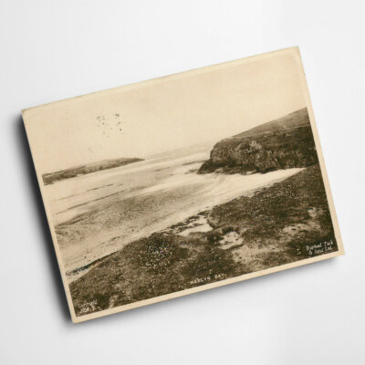 A3 PRINT - Vintage Cornwall - Harlyn Bay | eBay