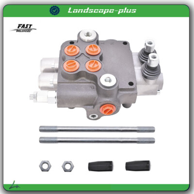 Hydraulic Valves - 2 Spool Control Valve