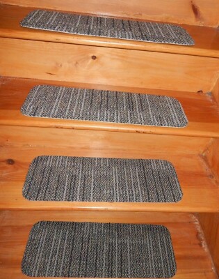 13 = Step Indoor Stair Treads Staircase Step Rug Carpet 8" X 24". | eBay