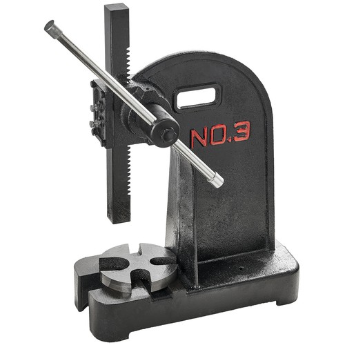 Arbor Press 3 Ton Manual Desktop Press Lever Mountable Bearings Cast ...