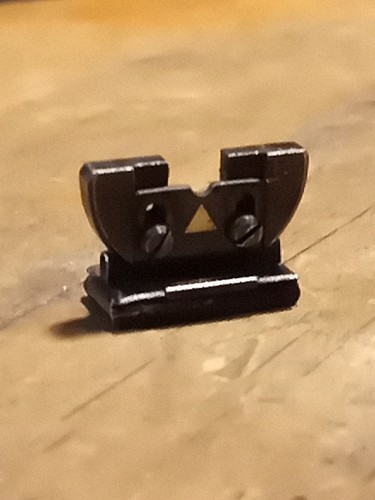 Vintage Lyman 16 Folding Rear Sight .371"-.542"H .334"DT Muzzleloader ...