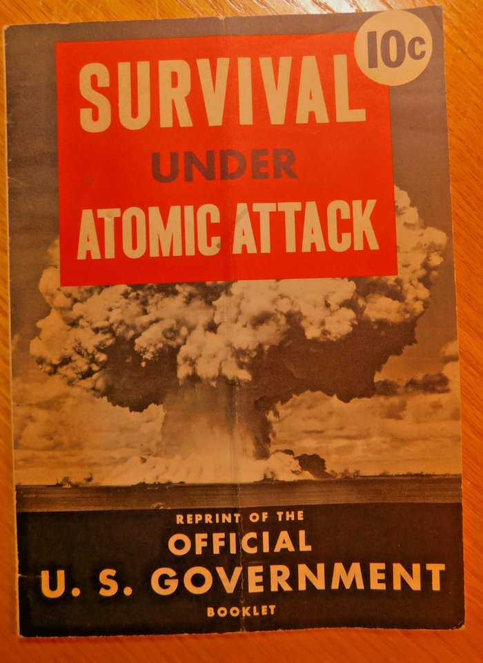 ATOMIC BOMB BLAST WITNESS LETTER Sept,13,1945, Survival under Atomic ...