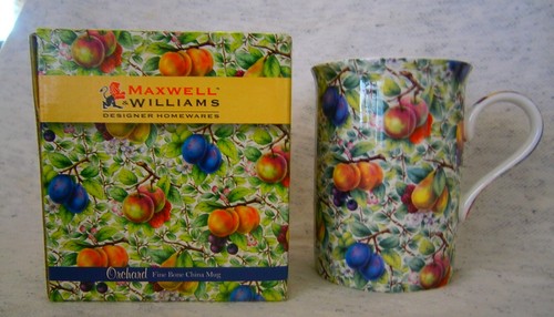 Maxwell & Williams Orchard Fine Bone China Mug Cup 300ml in Box Gift ...