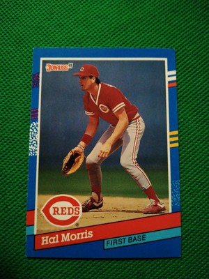 1991 Donruss Baseball - Hal Morris - Cincinnati Reds - #141 | eBay