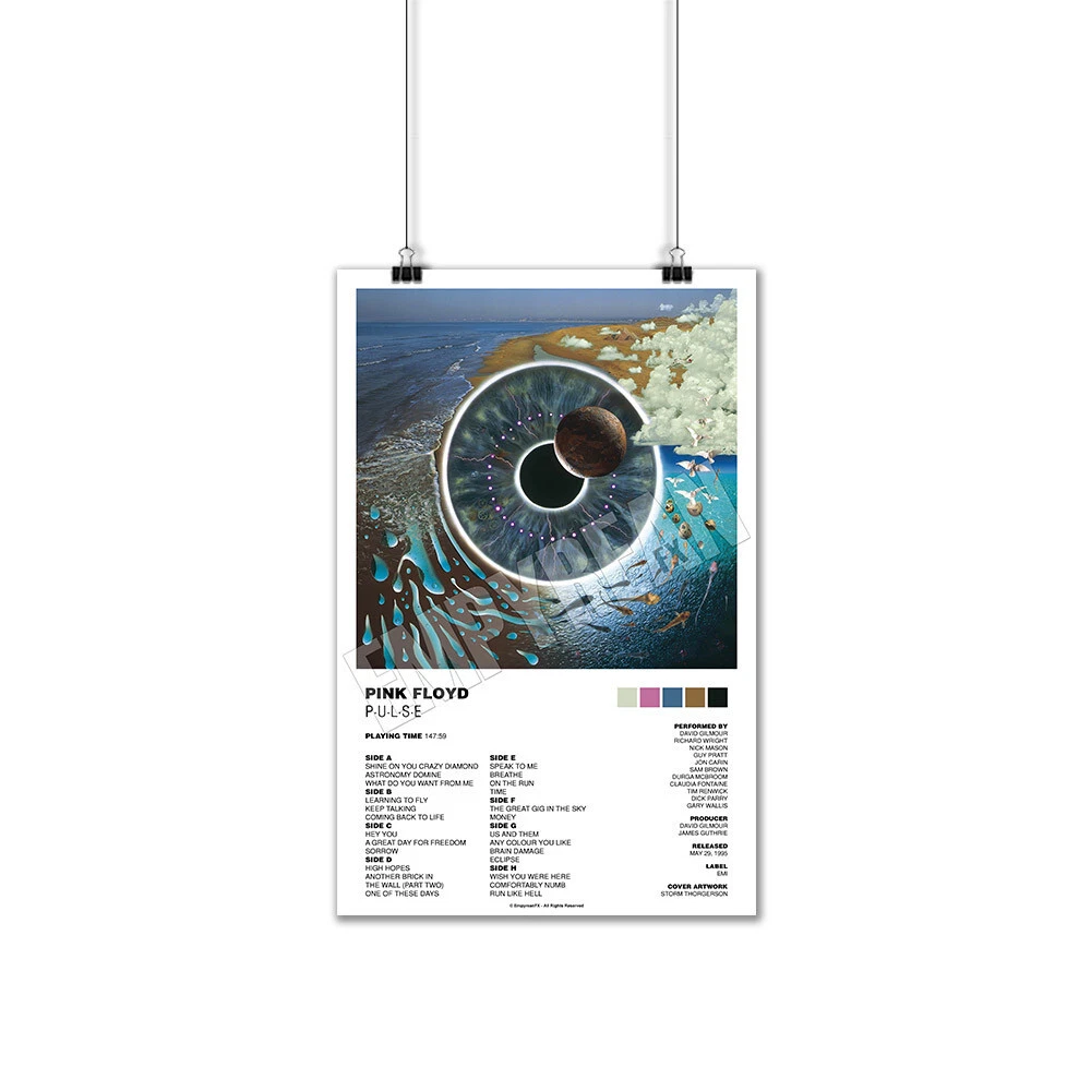 Pink Floyd Pulse Album Art