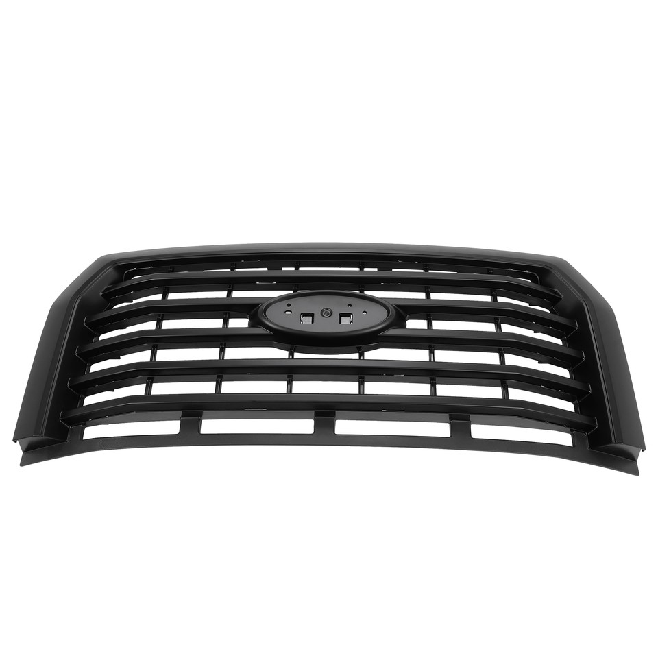 For 2015-2017 Ford F150 Front Bumper Upper Grille ABS Gloss Black ...