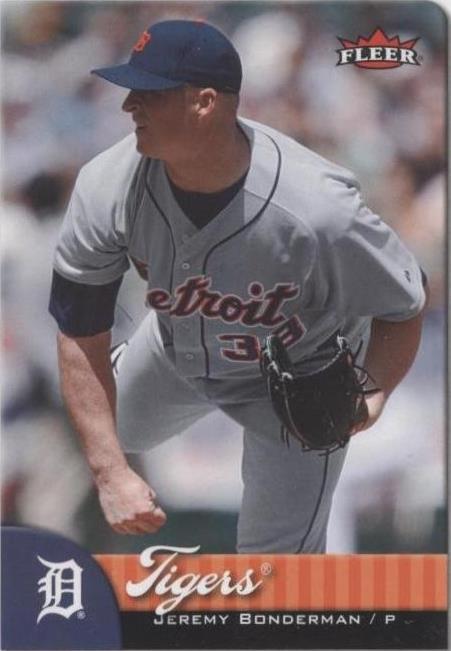 2007 Fleer - Jeremy Bonderman #219 White Tigers Logo for sale online | eBay