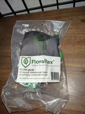 FloraFlex Flora Valve Shut off Valve Hose Thread sealed | eBay