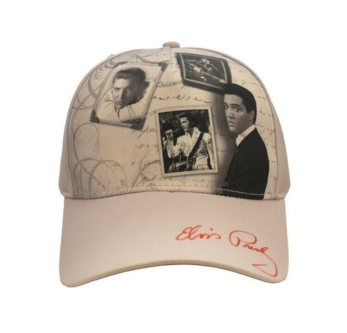 New Elvis Presley White Picture Frames Baseball Hat Cap Gift NWT The ...