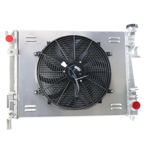 2 Row Radiator Shroud Fan Kits For 2003-2009 07 Dodge Ram 1500 2500 ...