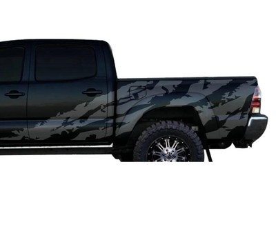Graphics Shred Splash Side Sticker For Toyota Tacoma 4 Door Short Bed ...