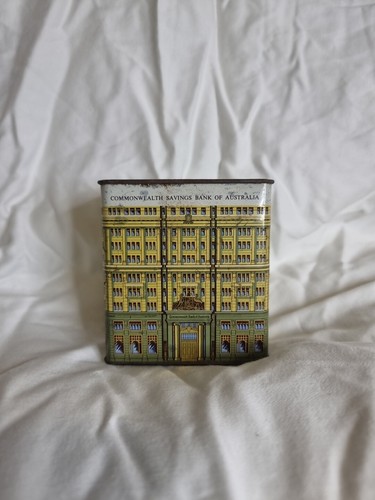 Vintage Commonwealth Bank of Australia Tin Money Box | eBay