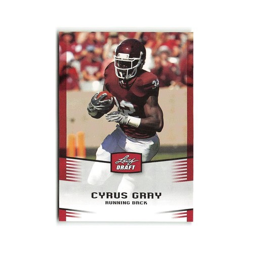 Cyrus Gray 2012 Leaf Draft #10 Texas A&M Aggies Football Card NM | eBay