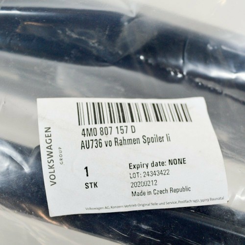 NEW AUDI Q7 4M FRONT LEFT RADIATOR SUPPORT AIR DUCT 4M0807157D OEM | eBay