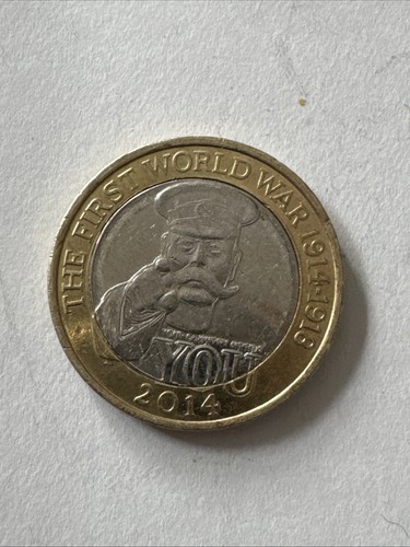 Lord Kitchener 2014 2-Pound Coin Minting Error | eBay UK