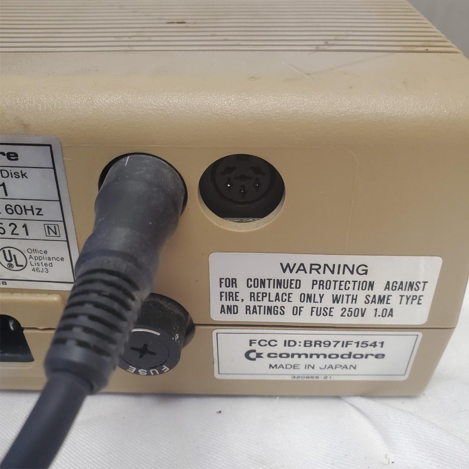 Vintage Commodore 64 Computer System w/ 1541 Disk Drive, Joystick ...