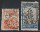 Italy 1928 SC# 204, 206 - Philibert - Statue of Philibert Turin - Used ...