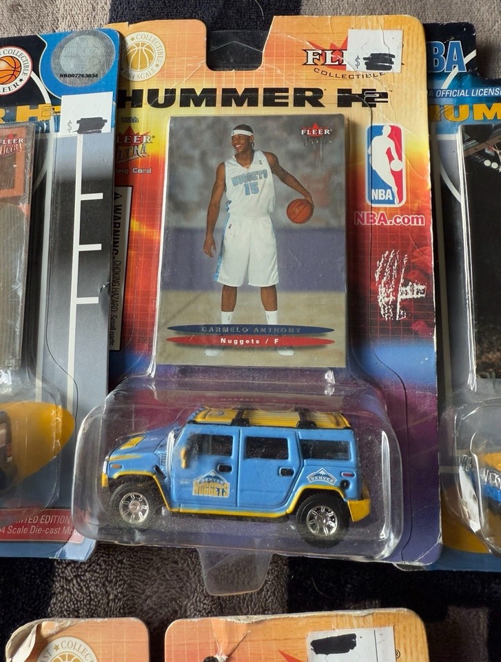 LOT 2003-04 Fleer Ultra Rookie Card SEALED diecast Hummer H2 LeBRON ...