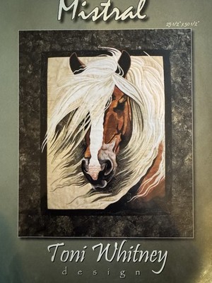 Tony Whitney Designs Ouilt Pattern Mistral (Horse) 25 1/2" x 30 1/2" | eBay
