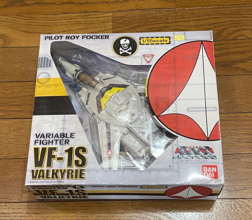 BANDAI Valkyrie VF-1S 1/55 Roy Focker 2002 Action Figure Metal, Plastic ...