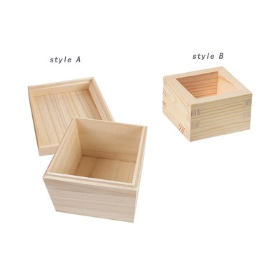Wooden Craft Storage Organiser Boxes Wooden Square Box Jewelry Box ...