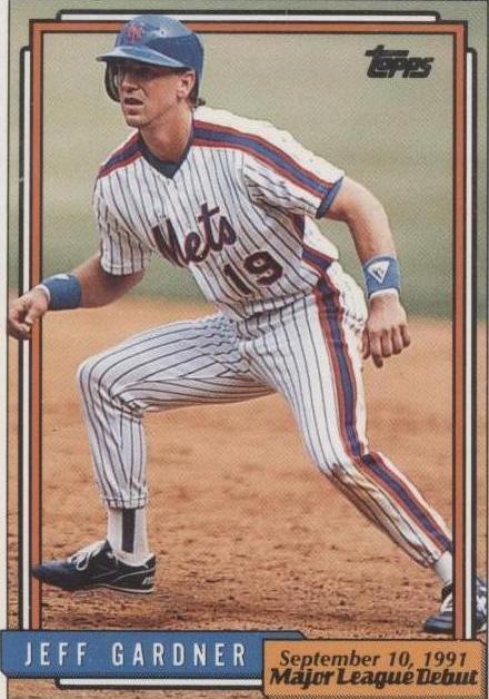 1991-92 Topps Major League Debut 1991 - Jeff Gardner #62 (RC) for sale ...