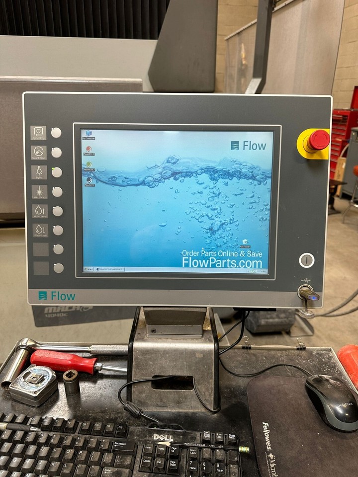 2013 Flow Mach 4 4040c CNC Waterjet XD Head 13x13 Table Size | eBay