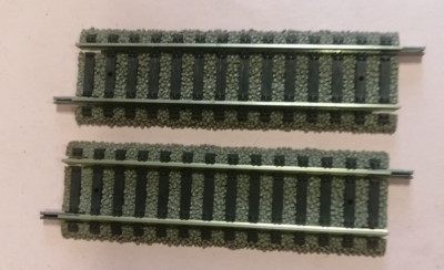 lot de 2 rails droit 105 mm fleischmann profi HO ref 6102 | eBay