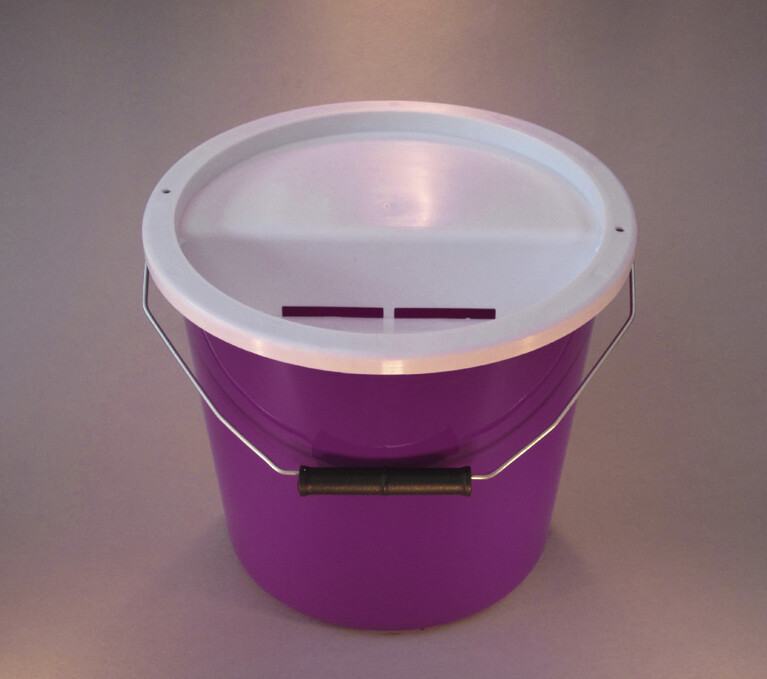 CHARITY COLLECTION DONATION BUCKETS/BOXES + LIDS + LABELS + SECURITY ...