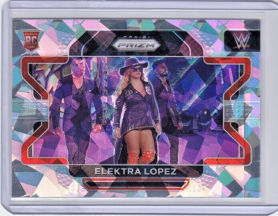 ELECTRA LOPEZ (CRACKED ICE PRIZM Card #71) 2022 WWE Panini Prizm | eBay