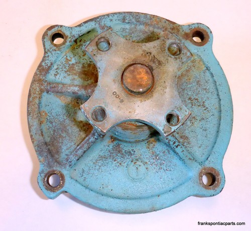 1958 Pontiac 4brl 370 V8 Water Pump Core 4-Bolt Rebuildable 347 56 57 ...