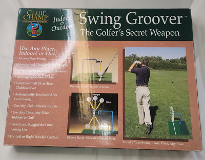 Swing Groover Golf Training Practice System #9222 Club Champ NIB | eBay