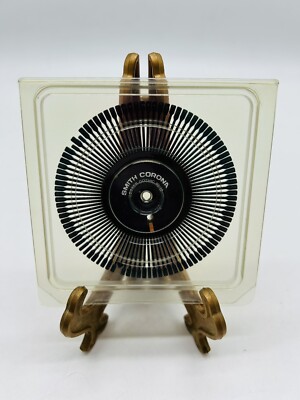 Typewriters & Word Processors - Typewriter Daisy Wheel Font