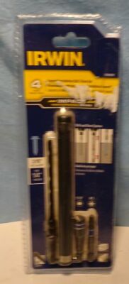 * IRWIN - 4 piece - 3/16" - TAPCON INSTALLATION Drill/Drive SET ...
