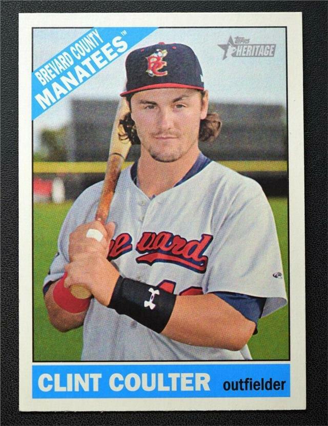 2015 Topps Heritage Minors #58 Clint Coulter - NM-MT | eBay